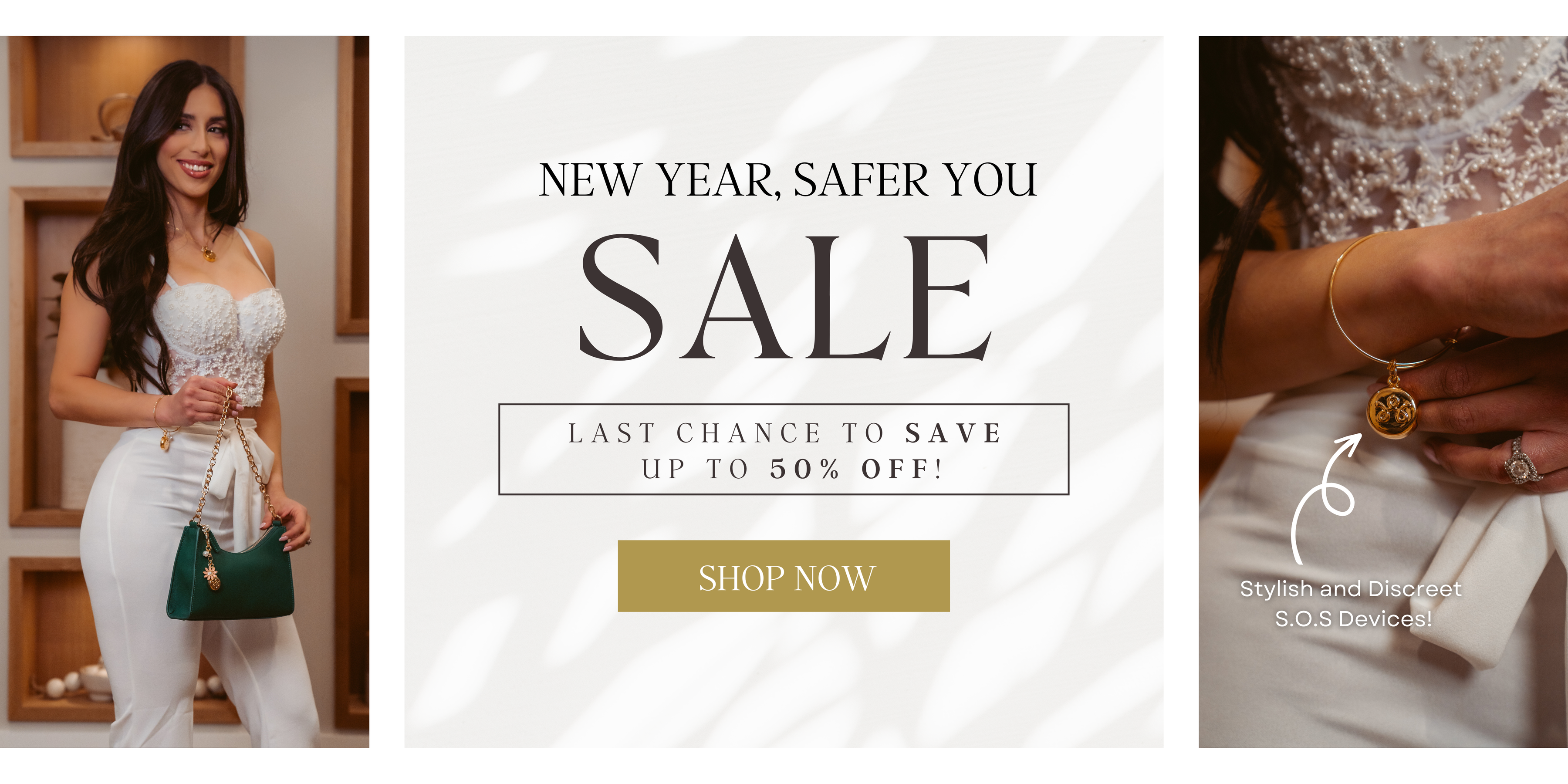 invisaWear Smart Jewelry, Stylish Panic Button, Wearable Safety Device ...